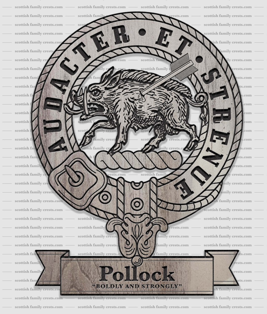 Pollock Family History & Ancestry - Scottish Family Crests & History