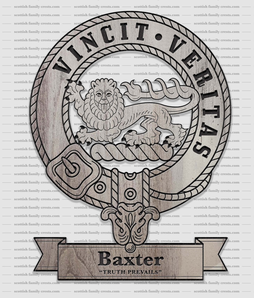 Baxter Family History & Ancestry - Scottish Family Crests & History