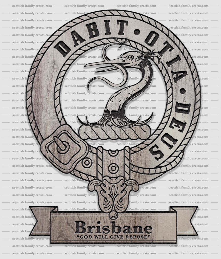 Brisbane Family History & Ancestry - Scottish Family Crests & History